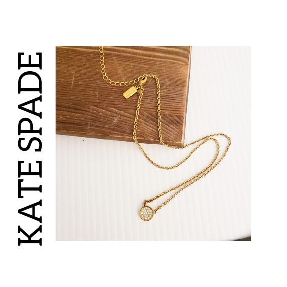 kate spade | Jewelry | Kate Spade Goldtone Necklace With A Little ...